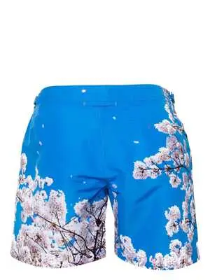 Orlebar Brown Bulldog Photographic Swim Shorts - Blue