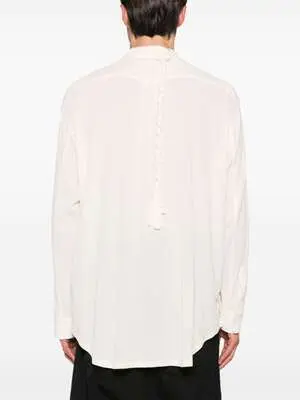 MAGLIANO Intimo Log-sleeve Ribbed Shirt - Neutrals