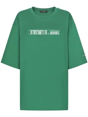 Dolce & Gabbana Print Cotton T-shirt