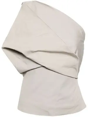 Rick Owens Draped One-shoulder Top