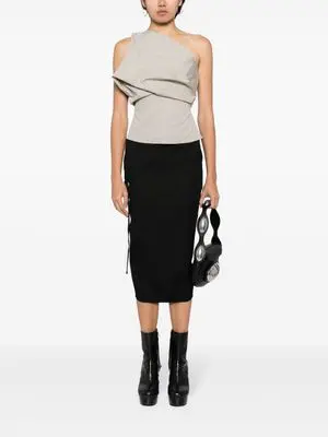 Rick Owens Draped One-shoulder Top