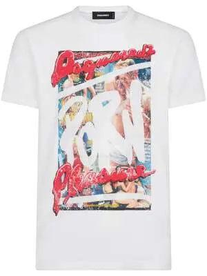 Dsquared2 Graphic-print Cotton T-shirt