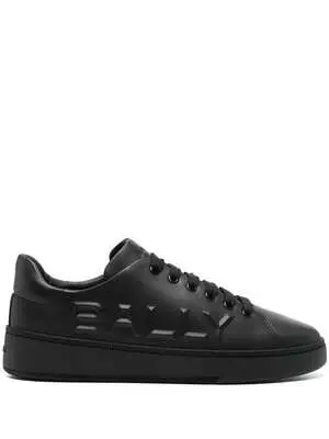 Bally Raise Leather Sneakers - Black