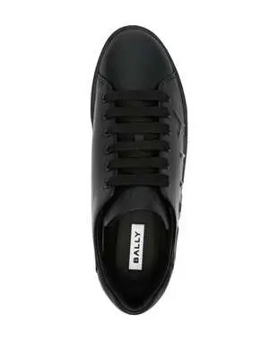 Bally Raise Leather Sneakers - Black