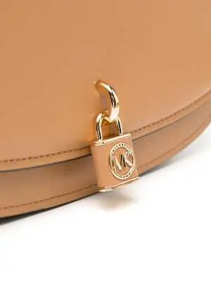 Michael Kors Mila Leather Crossbody Bag - Brown
