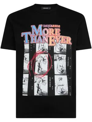 Dsquared2 Graphic-print Cotton T-shirt