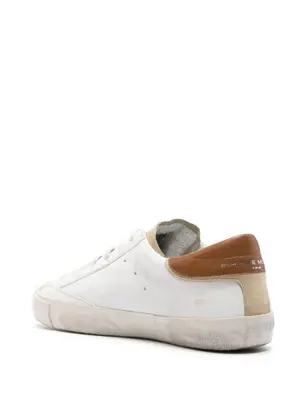 Philippe Model Logo-patch Sneakers - White