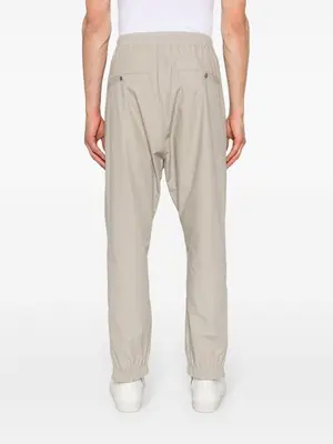 Rick Owens Tecuatl Drop-crotch Track Pants - Neutrals