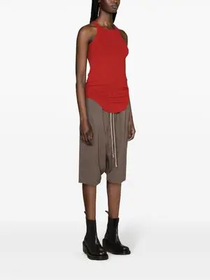 Rick Owens Racerback Fine-ribbed Tank Top