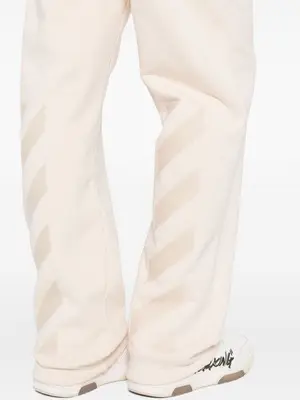 Off-White Drawstring Track Pants