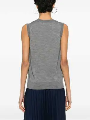 P.a.r.o.s.h Fine-knit Sleeveless Vest