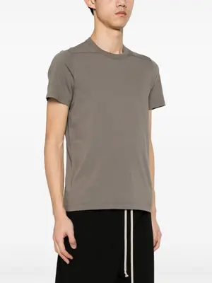 Rick Owens Short Level T Organic Cotton T-shirt - Brown