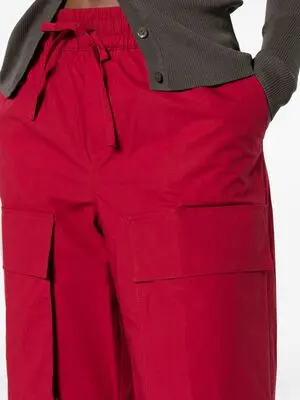 P.a.r.o.s.h Cargo-pockets Pleat-detail Trousers