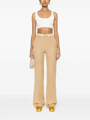Ermanno Scervino Mid-waist Bootcut Trousers