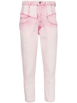 Isabel Marant Étoile Oliviani High-rise Cropped Jeans