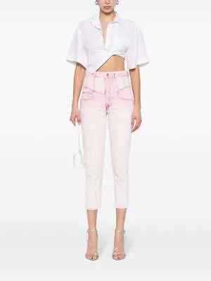 Isabel Marant Étoile Oliviani High-rise Cropped Jeans