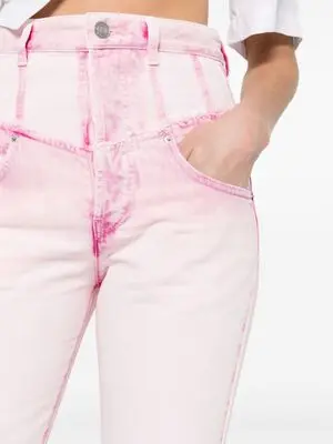 Isabel Marant Étoile Oliviani High-rise Cropped Jeans