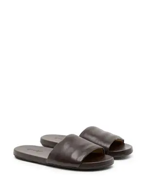 Marsèll Spanciata Leather Sandals - Brown