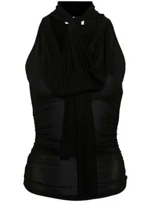 Blumarine Bow Halterneck Blouse