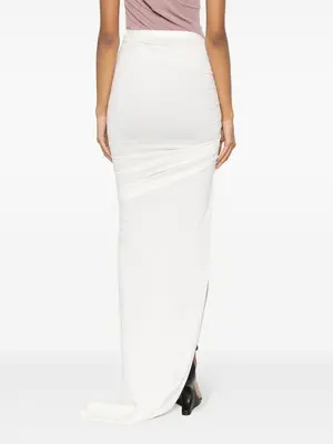 Rick Owens Edfu Gathered Maxi Skirt