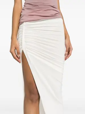 Rick Owens Edfu Gathered Maxi Skirt