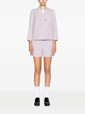 Thom Browne Striped Double-breasted Jacket