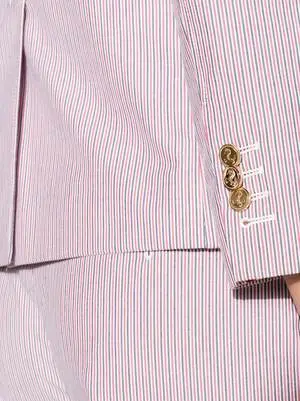 Thom Browne Striped Double-breasted Jacket