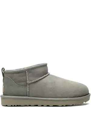 UGG Classic Ultra Mini Shearling Boots - Grey