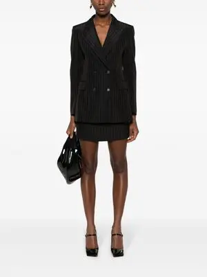 P.a.r.o.s.h Pinstripe Thigh-high Skirt