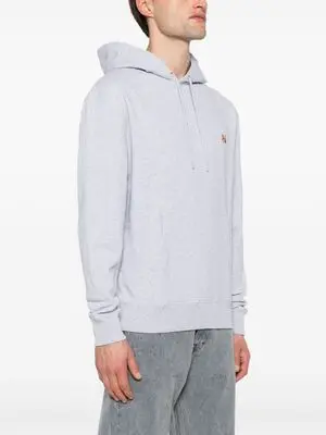 Maison Kitsuné Fox-motif Sweatshirt - Grey