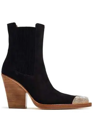 Paris Texas Dallas 100mm Boots - Black