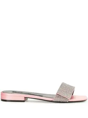 SERGIO ROSSI Sr Paris Crystal-embellished Sandals