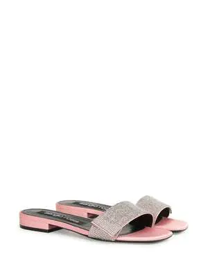 SERGIO ROSSI Sr Paris Crystal-embellished Sandals
