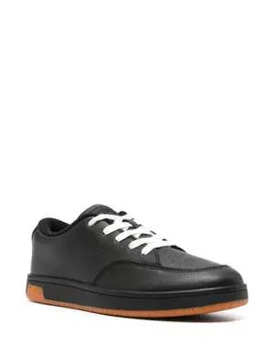 Kenzo Dome Grained Leather Sneakers