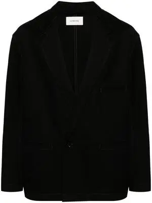 LEMAIRE Single-breasted Cotton Twill Blazer