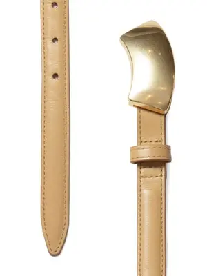 3.1 Phillip Lim Id Leather Belt - Neutrals