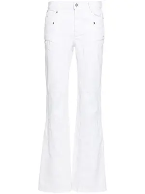 Zadig&Voltaire Elvira Mid-rise Flared Jeans