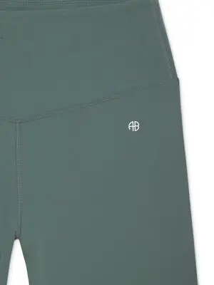 ANINE BING Blake Biker Shorts - Green
