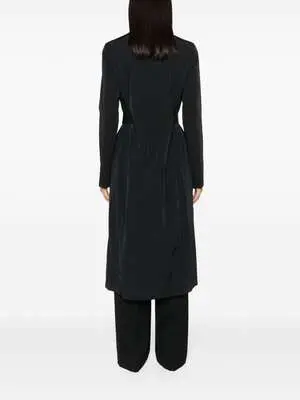 Fabiana Filippi Open-front Crinkled Parka Coat
