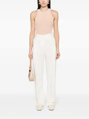 Fabiana Filippi Halterneck Bouclé-knit Bodysuit