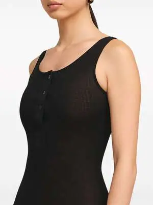 AMI Paris Sleeveless Cotton Maxi Dress