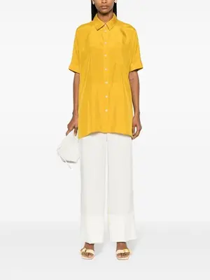 P.a.r.o.s.h Short-sleeve Silk Shirt