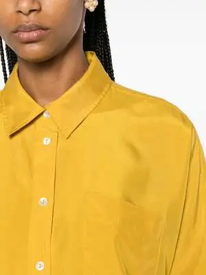 P.a.r.o.s.h Short-sleeve Silk Shirt