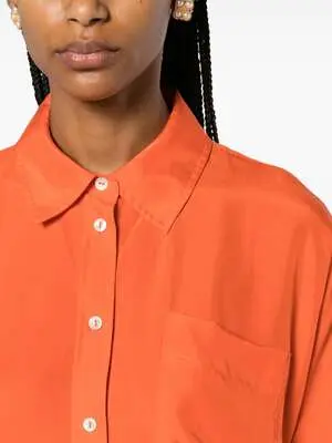 P.a.r.o.s.h Short Sleeve Silk Shirt