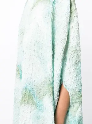 BAMBAH Jacquard Kaftan Dress - Green