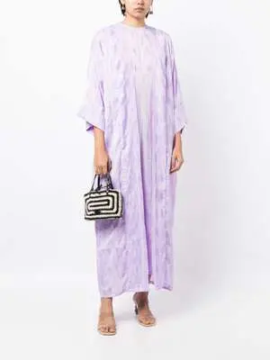 BAMBAH Isabella Kaftan Dress Set - Purple