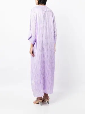 BAMBAH Isabella Kaftan Dress Set - Purple