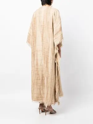 BAMBAH Linen Two-piece Kaftan Dress