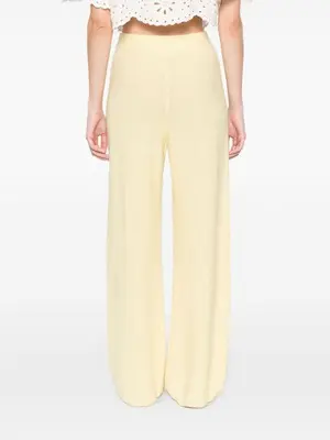 Fabiana Filippi Sequin-embellished Knit Trousers