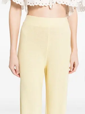 Fabiana Filippi Sequin-embellished Knit Trousers
